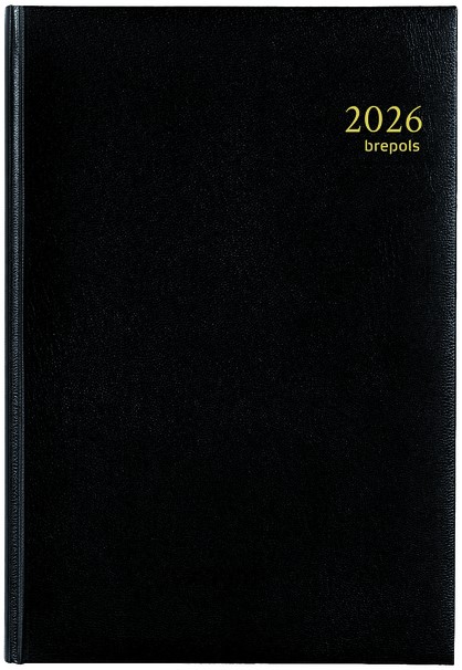 Agenda 2026 Brepols Minister Lima 1dag/1pagina zwart OfficeNoord